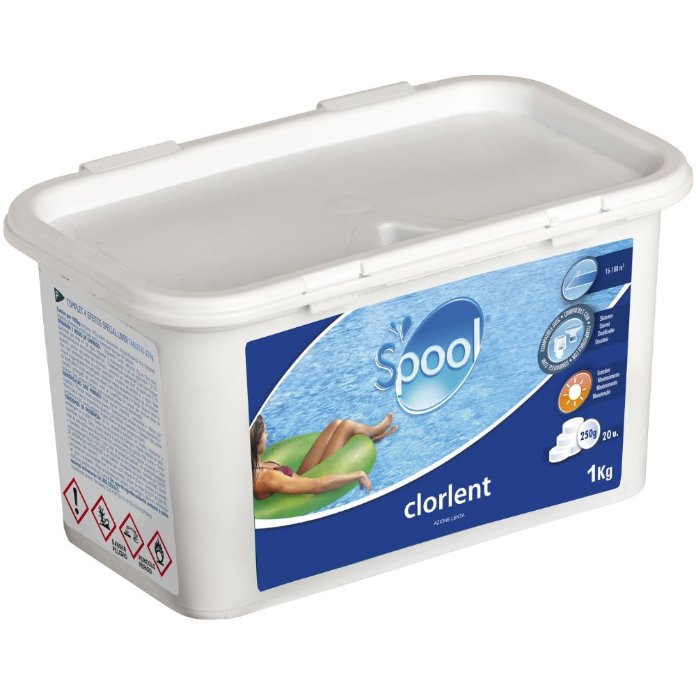 SPOOL CLORO LENTO 1kg, tavolette d - GRE | Brico io